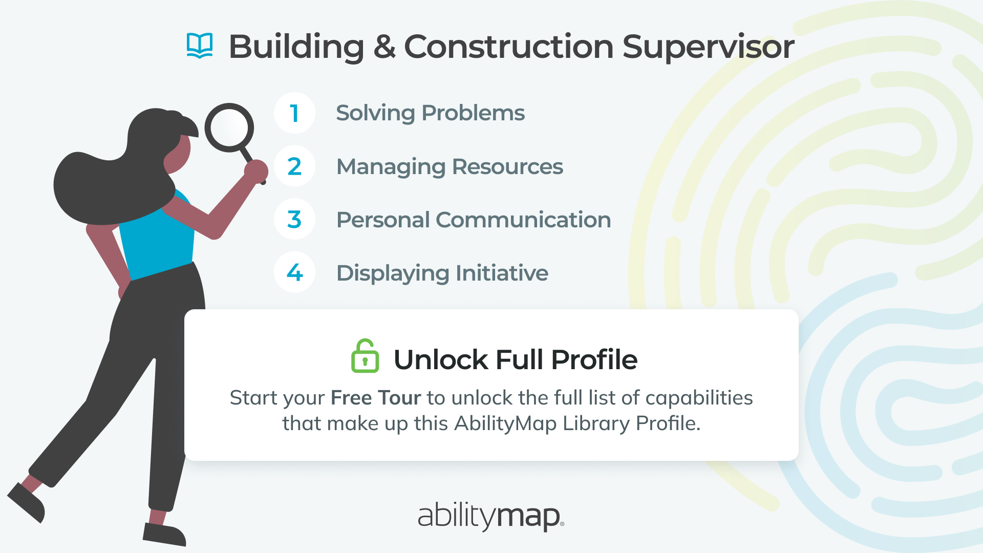 AbilityMap Building & Construction Supervisor Profile for Better Hires